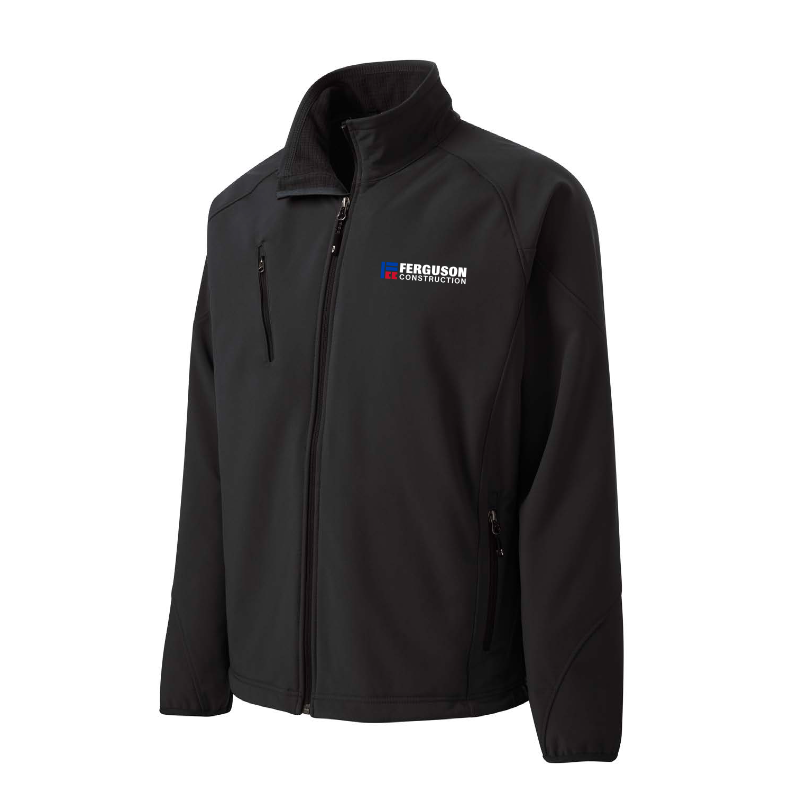 F009 | Port Authority® Textured Soft Shell Jacket – Bolder Holiday