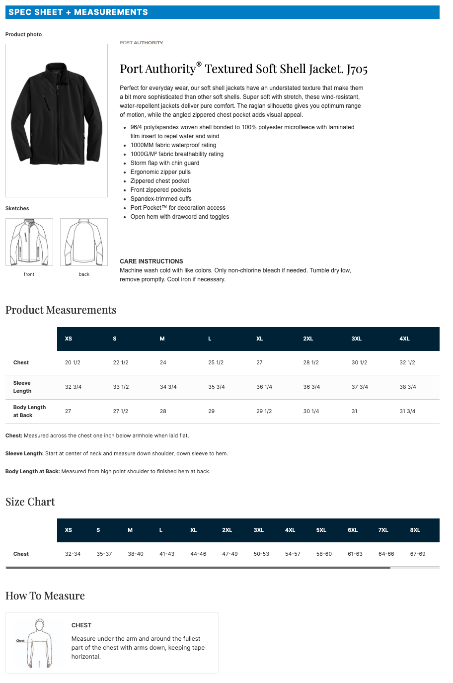 F009 | Port Authority® Textured Soft Shell Jacket – Bolder Holiday